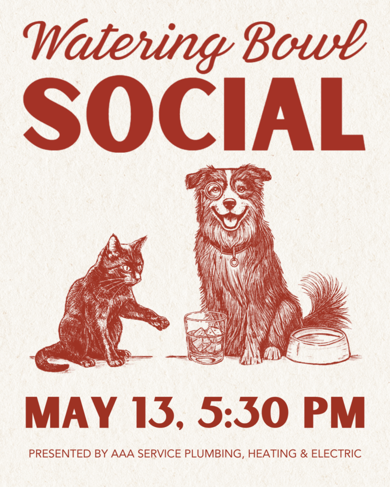 Watering Bowl Social - Foothills Animal Shelter
